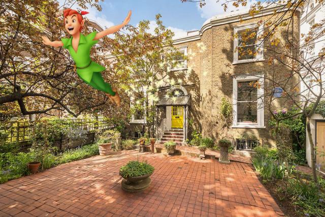 La casa que inspiró y donde se escribió el cuento de ‘Peter Pan’, a la ...